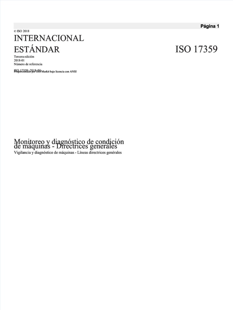 PDF Normativa Iso 17359 Traducida Espaol DL | PDF