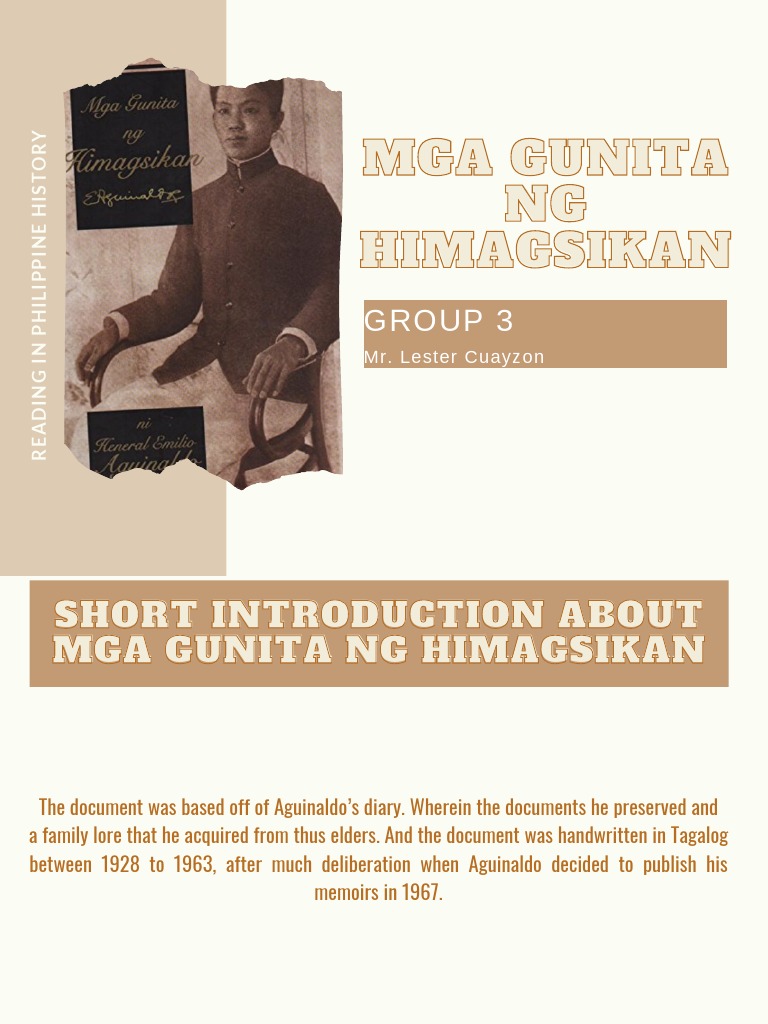 MGa Gunita NG Himagsikan 1 | Download Free PDF | Wars Of Independence ...