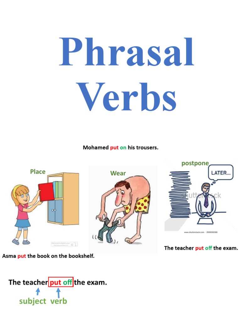 Phrasal Verbs Unit 6 | PDF