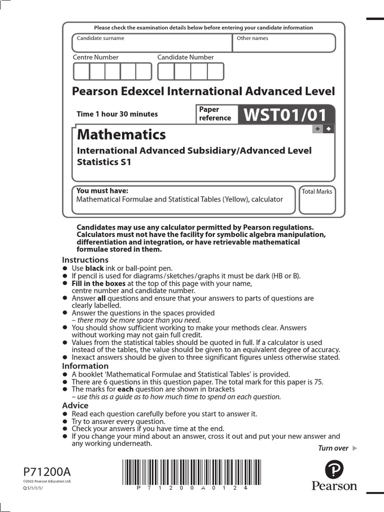 wst01 01 Que 20220526 | PDF | Regression Analysis | Linear Regression