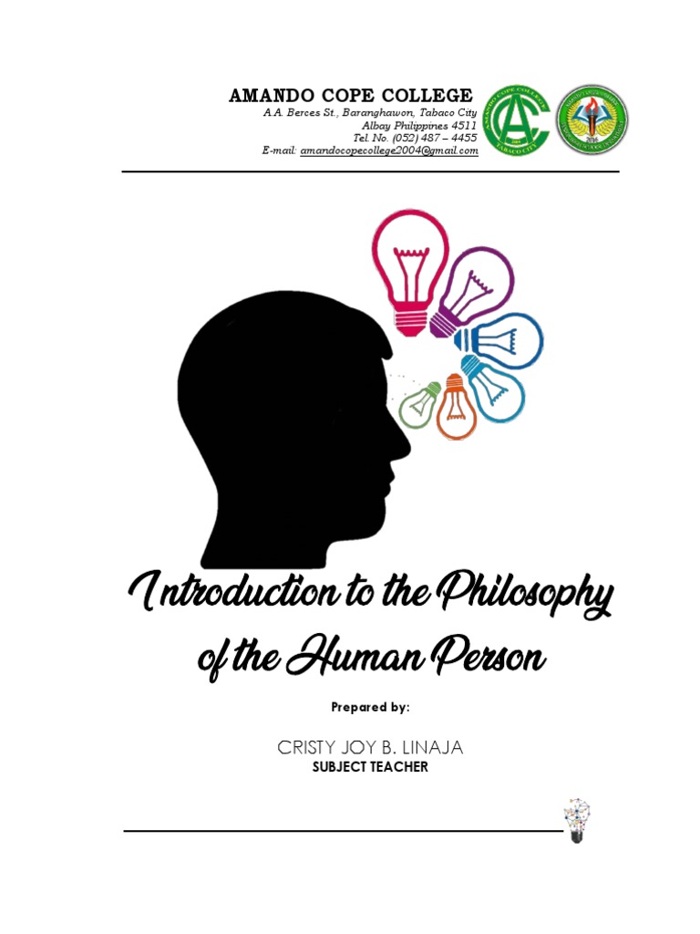 Philo 1 Module Pdf Truth Reason