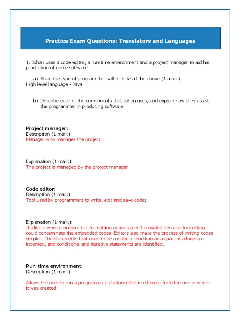 High Level Language Activity 2 | PDF | Programming | Computer Program