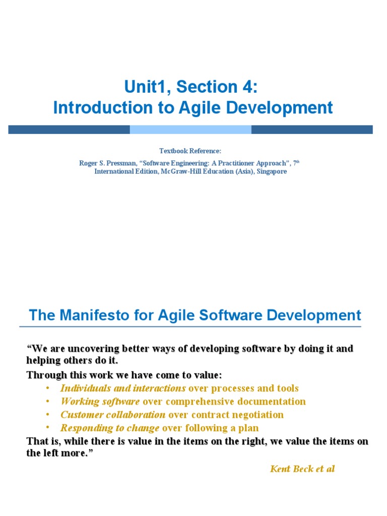 Section1 4 | PDF | Agile Software Development | Product Development