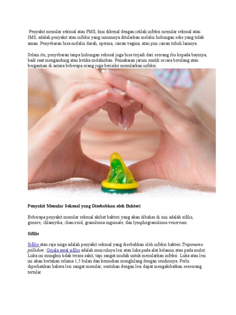 Penyakit Menular Seksual Atau PMS | PDF