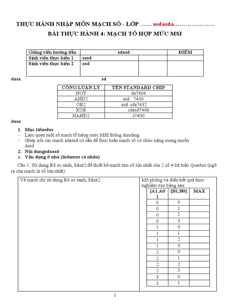 Lab04dt Exercise | PDF