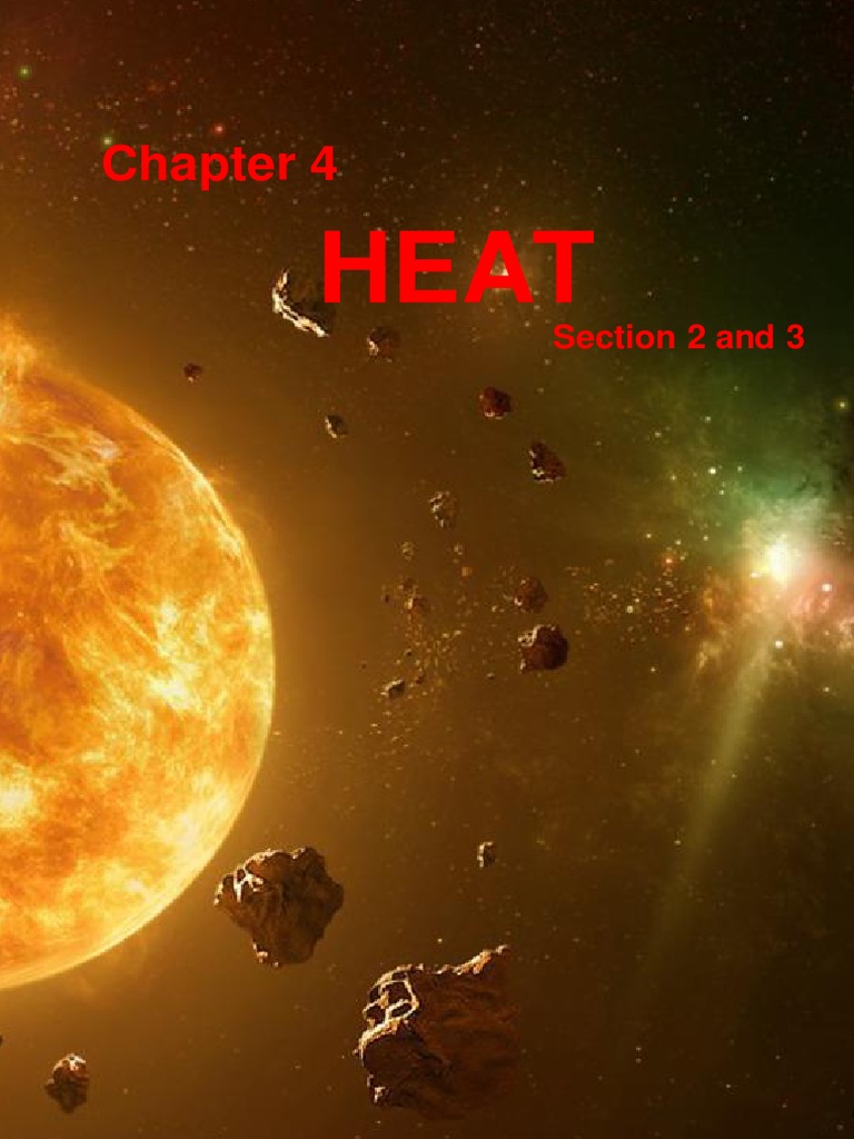 10.4.2 HEAT (Section 2 and 3) - Teacher | PDF | Latent Heat | Heat Capacity