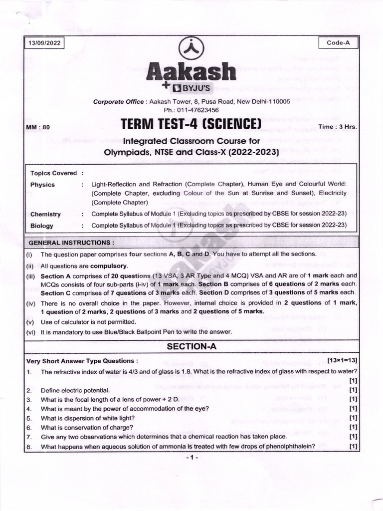 Understanding Optics Through Practical Demonstrations: A Review of Key ...