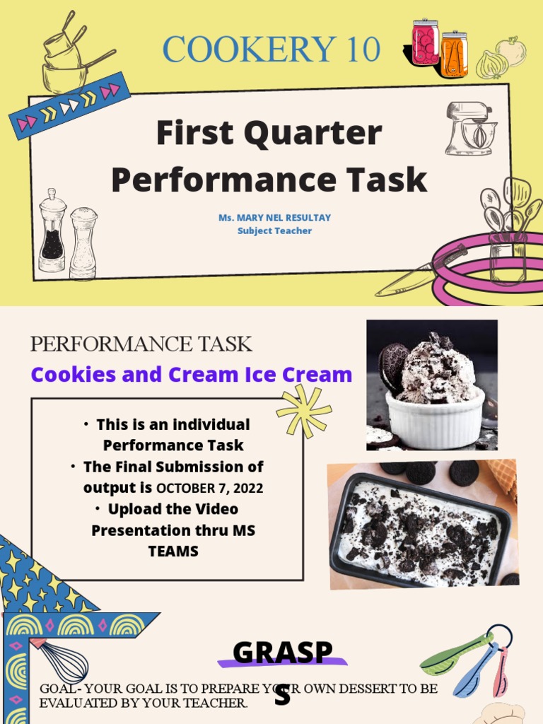 Cookery 10 Peta Guidelines | PDF