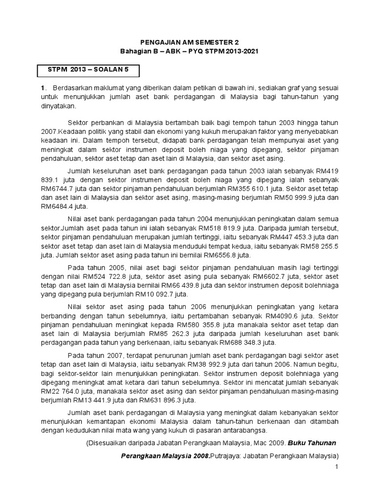 PAM Soalan Graf | PDF