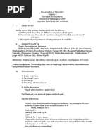 Detailed Lesson Plan in Mathematics 3 | PDF | Multiplication | Teaching ...