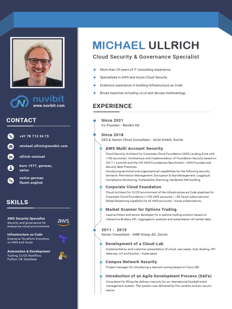 Cloud Resume Sample | PDF | Cloud Computing | Amazon Web Services