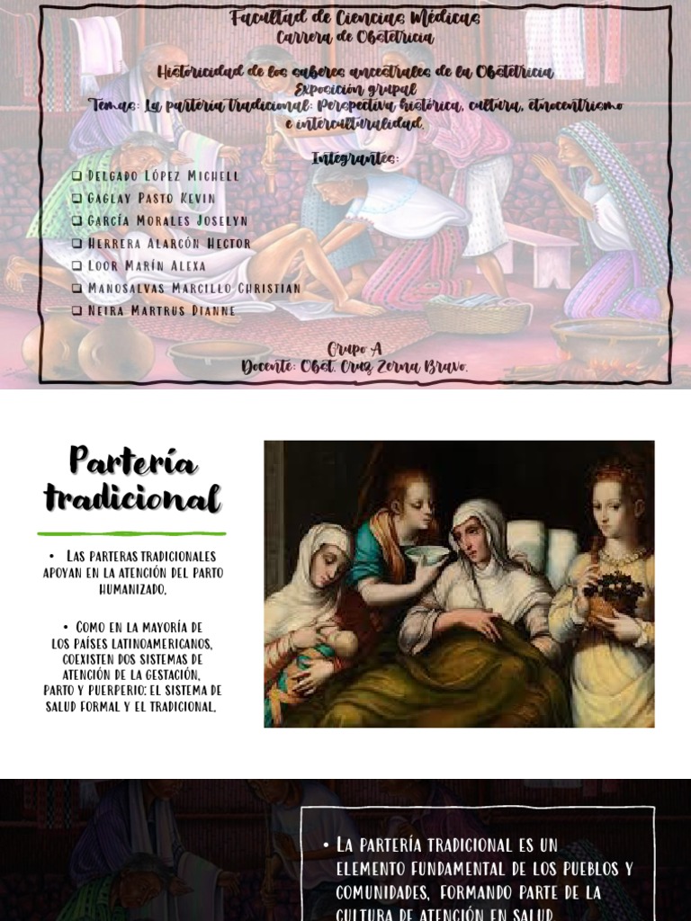 Importancia de la Partería Tradicional | PDF | Partería | Parto