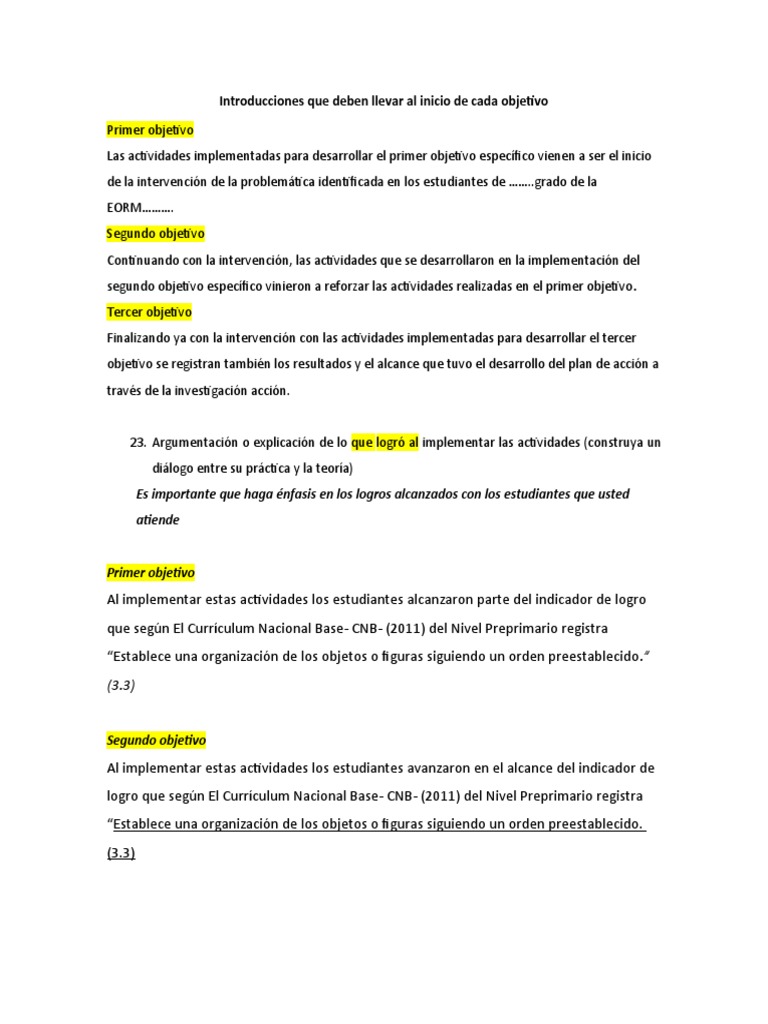 Ejemplos de Introducciones para Actividades | Descargar gratis PDF ...