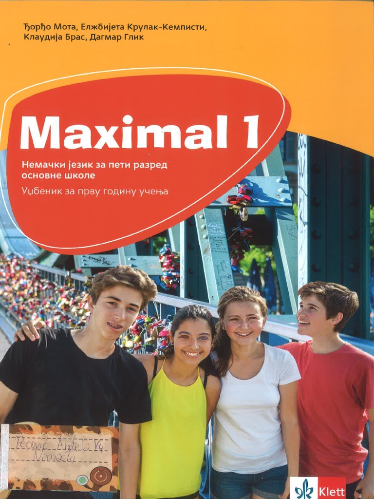 MAXIMAL 1 Udžbenik | PDF