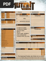 Mordheim Roster v2 (Editable) | PDF | Role Playing Games | Gaming