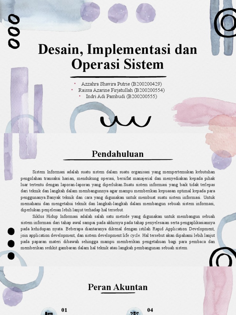 Desain, Implementasi, Dan Operasi Sistem Kelompok 14 | PDF | Seni | Komputer