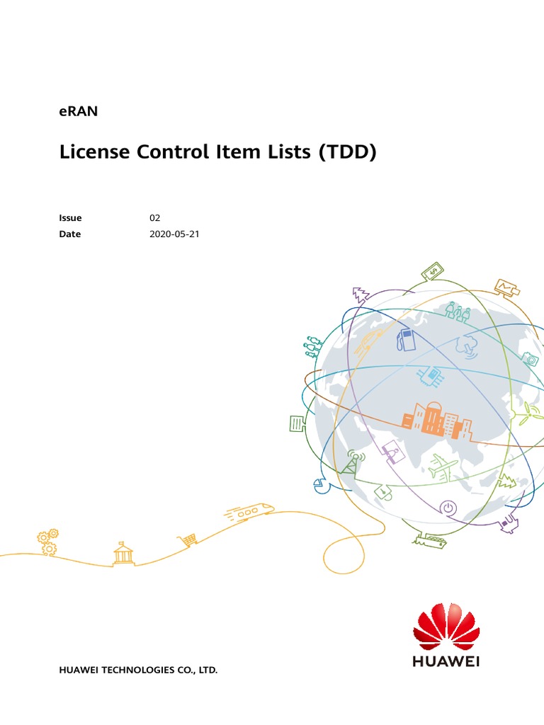 License Control Item Lists (TDD) : Issue Date | PDF | Lte ...