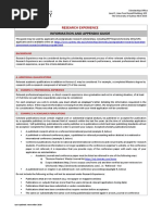Uts Grs Research Degree Application CV Template | PDF