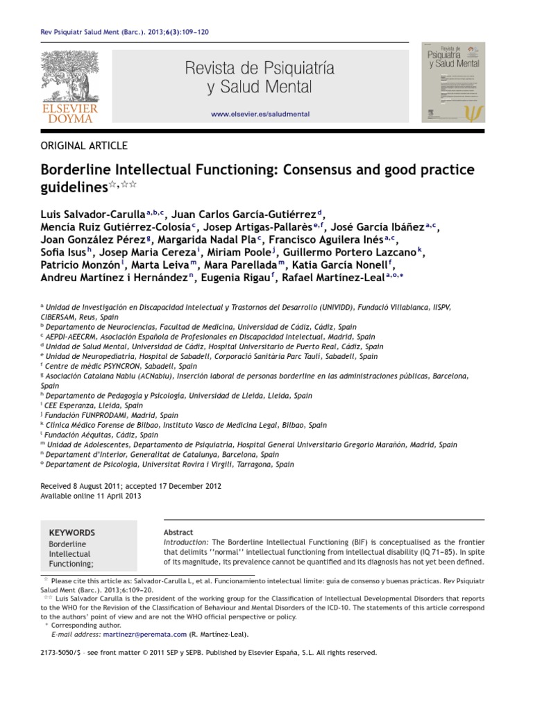 Borderline Intellectual Functioning Cons - 2013 - Revista de Psiquiatr ...