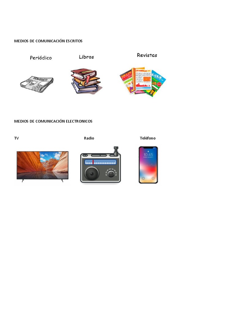 Medios de Comunicación Escritos | PDF