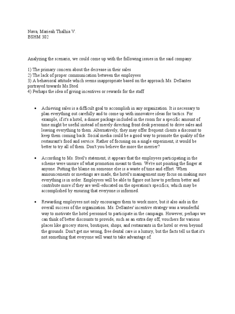 Strategies to Boost Hotel Sales and Morale | PDF