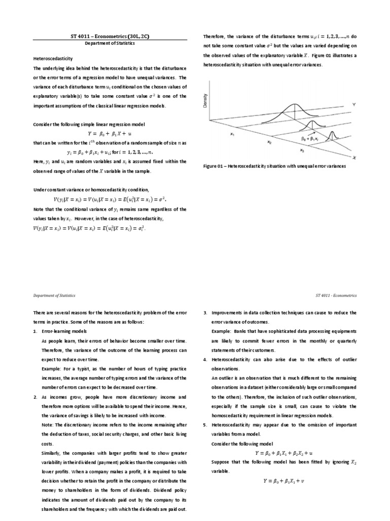 Lesson 04 | PDF | Regression Analysis | Errors And Residuals