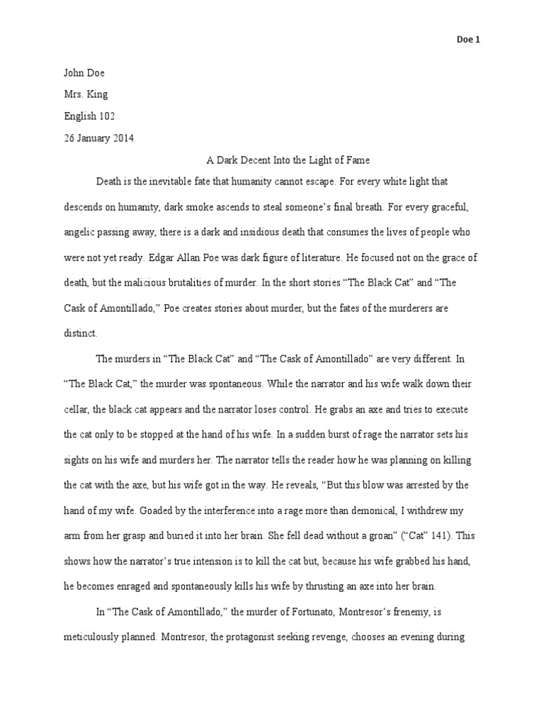 Poe Sample Paper | PDF