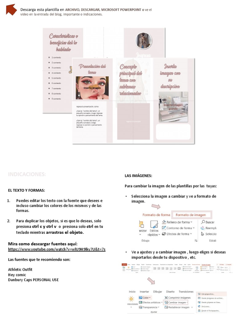 Guía para Crear Trípticos Minimalistas | PDF