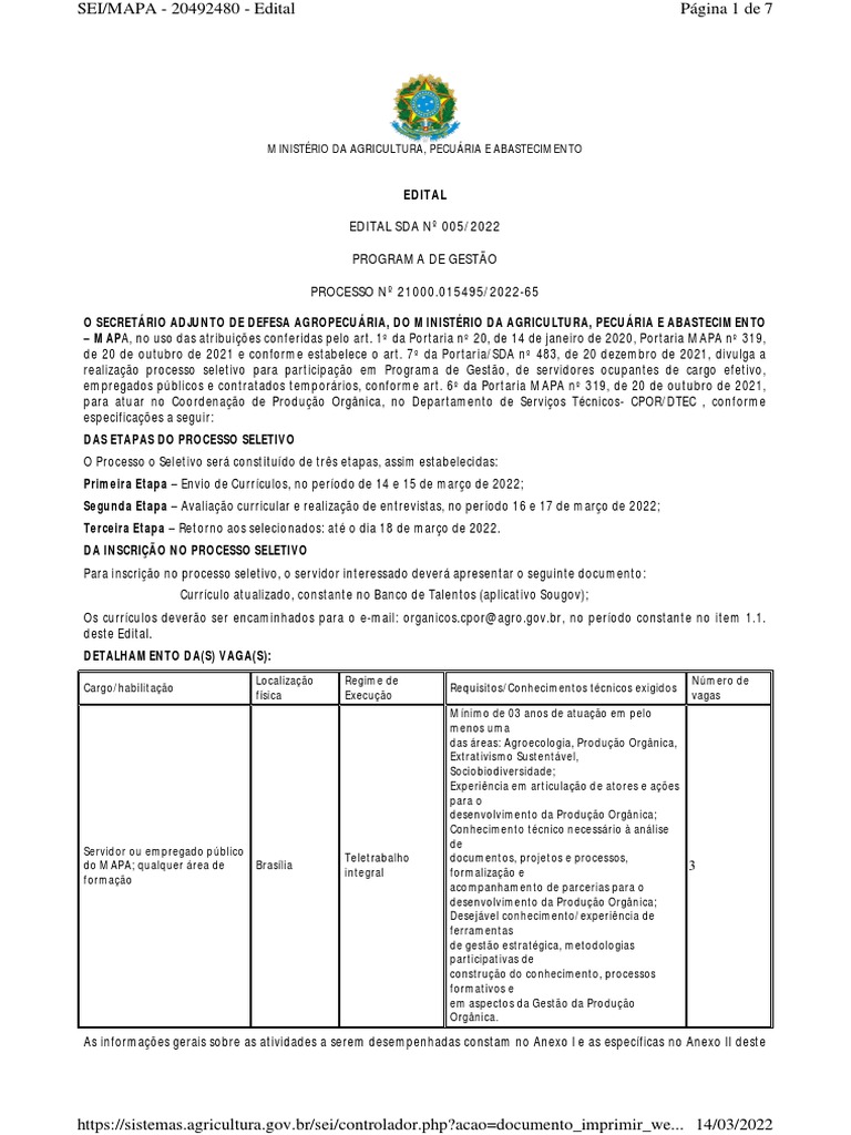 Edital CPOR - 21000.015495-2022-65 | PDF