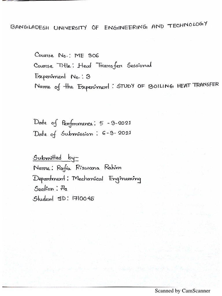 Exp3 Report | PDF | Metrology | Process Engineering
