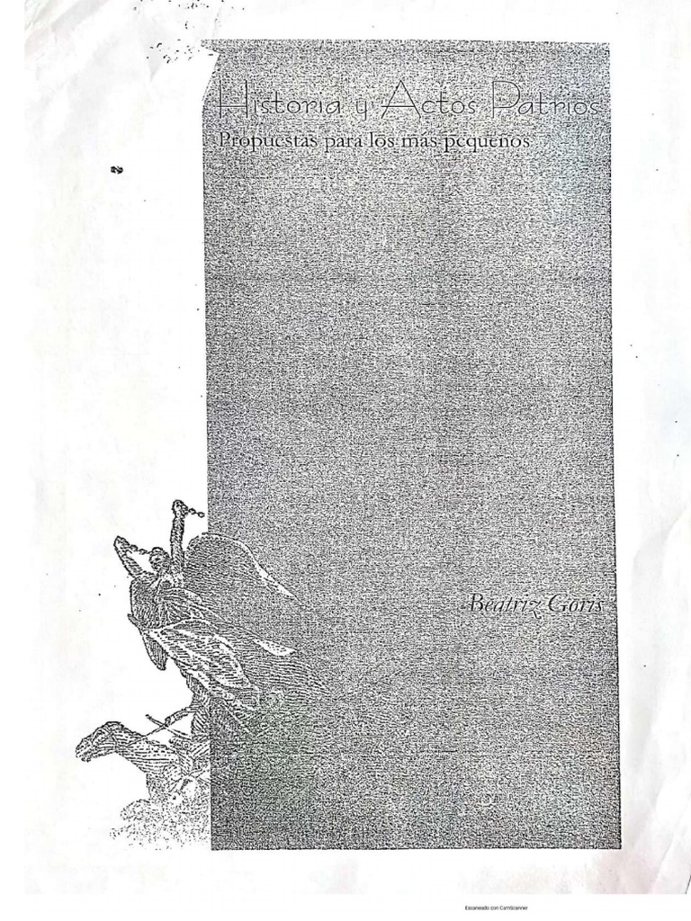 Goris, B. Historia y Actos Patrios - Propuestas para Los Más Pequeños | PDF