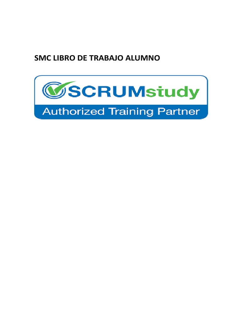 Libro Scrum Master | PDF | Scrum (desarrollo de software) | Software