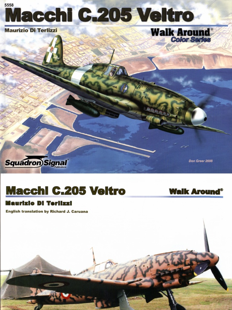 Macchi C.205 Veltro - Color | PDF