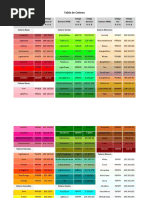 Paleta de Colores CMYK para Imprimir | PDF