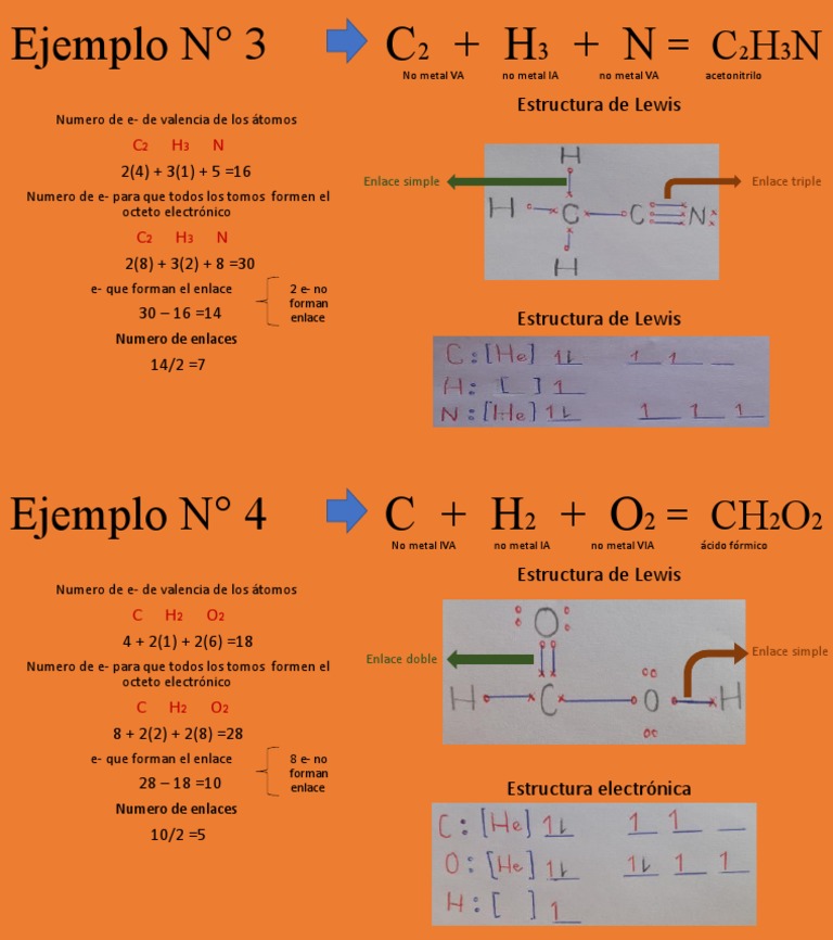 Ejemplo N° 2 C2 + H3 + | PDF