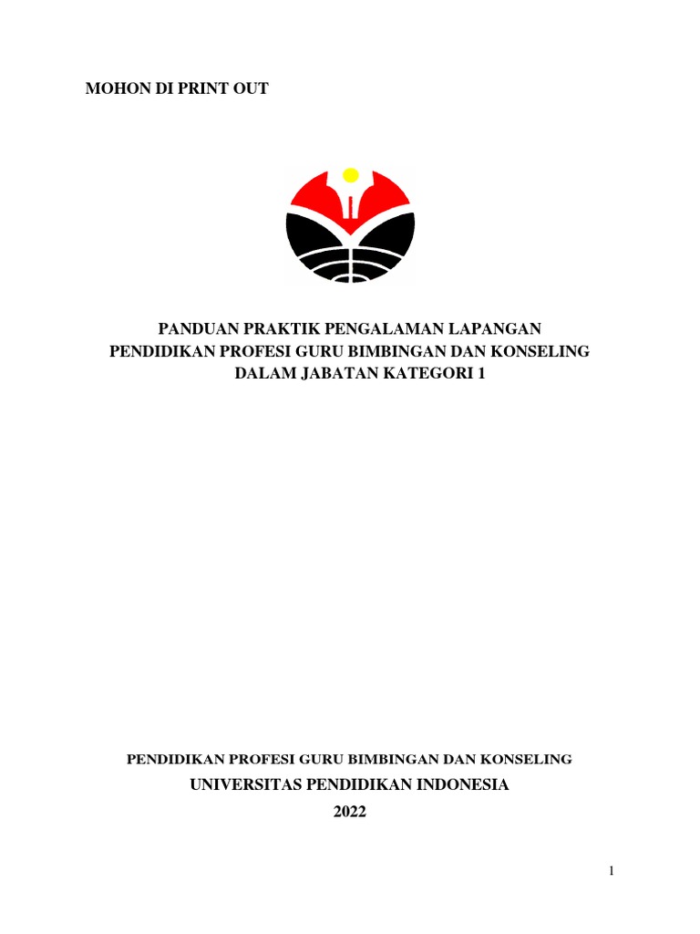 Panduan PPL PPGBK 2022-1 | PDF