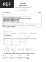 CSSE Eleven Plus Maths Practice Paper (Questions) | PDF