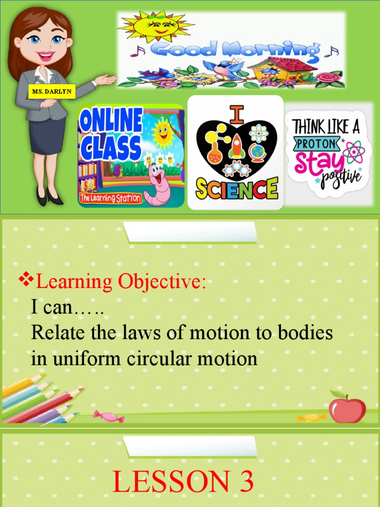 Lesson 4 - Uniform Circular Motion 2 | PDF | Force | Speed