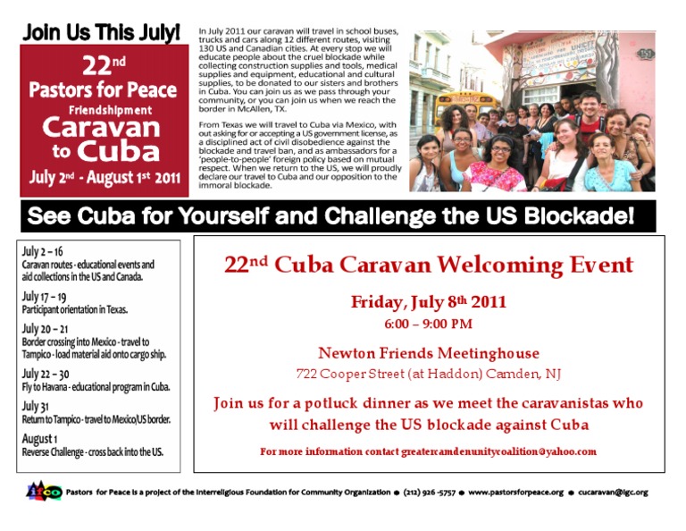 Camden Caravan Event Flyer | PDF