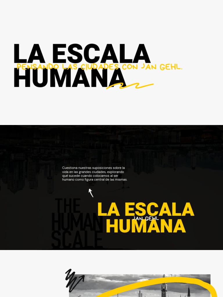 (URB) La Escala Humana, Pensando Las Ciudades Con Jan Gehl. | PDF ...