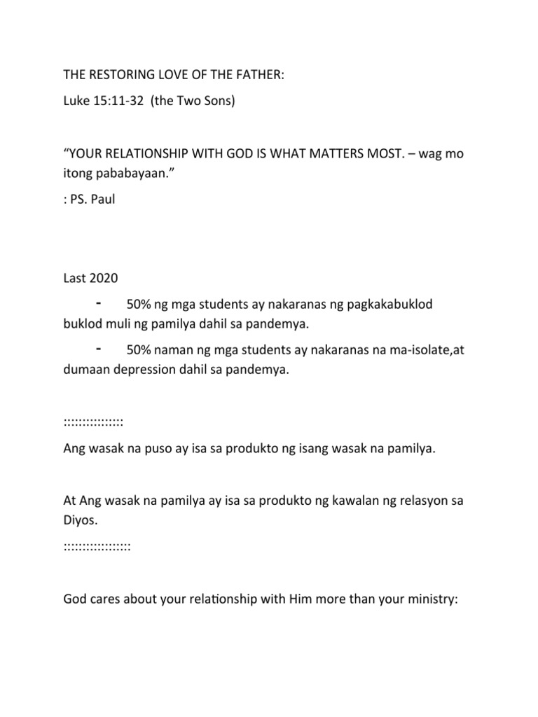Overnight Prayer Meeting | PDF