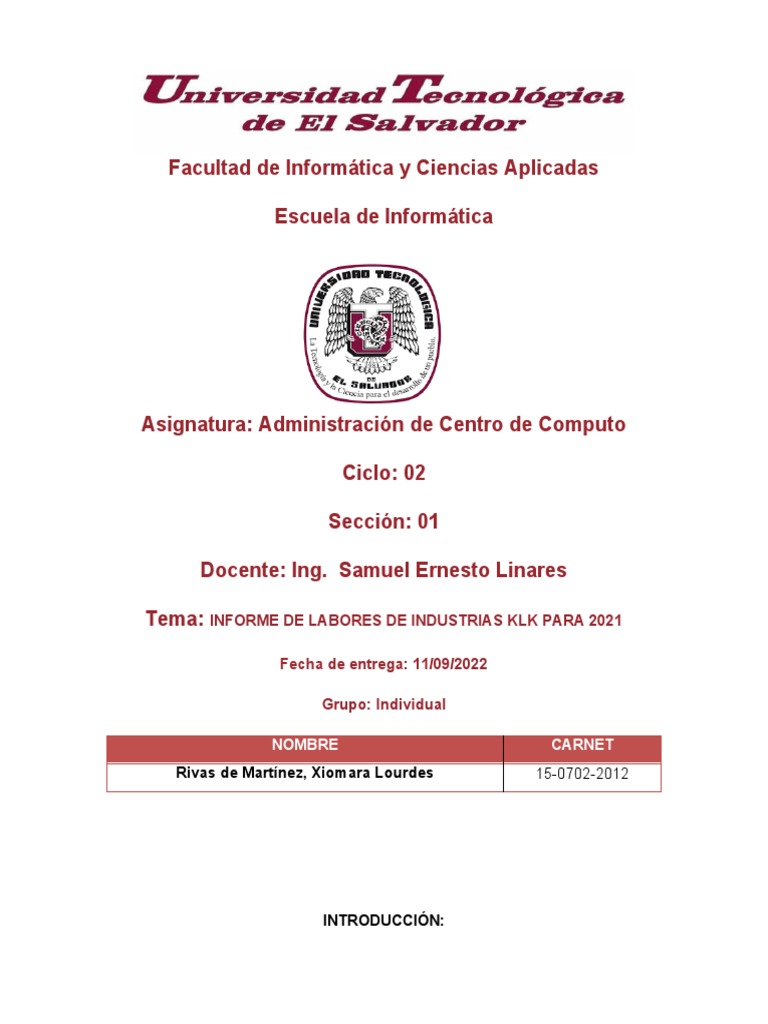 UTEC | PDF | Business | Auditoría