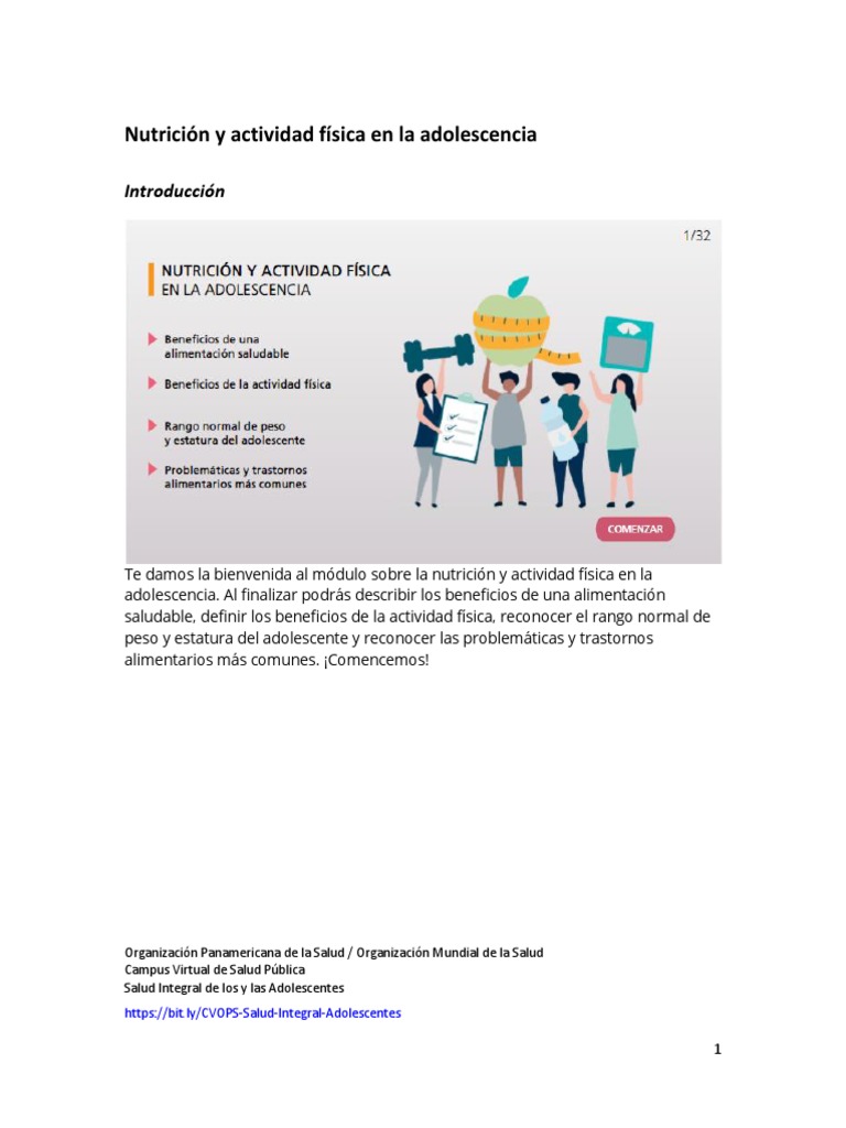 OMS Adolescencia M4 | PDF | Obesidad | Índice de masa corporal