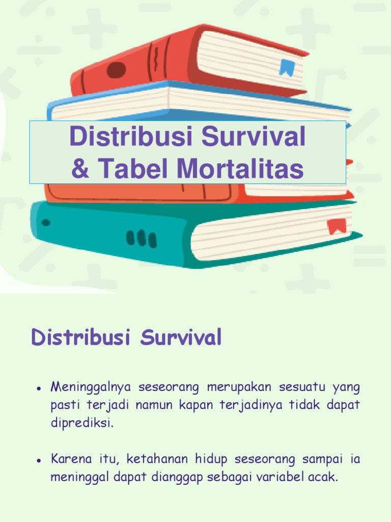Kuliah 3. Tabel Mortalitas | PDF