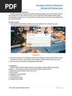 Panduan Penggunaan SIMAWA UM Jambi | PDF