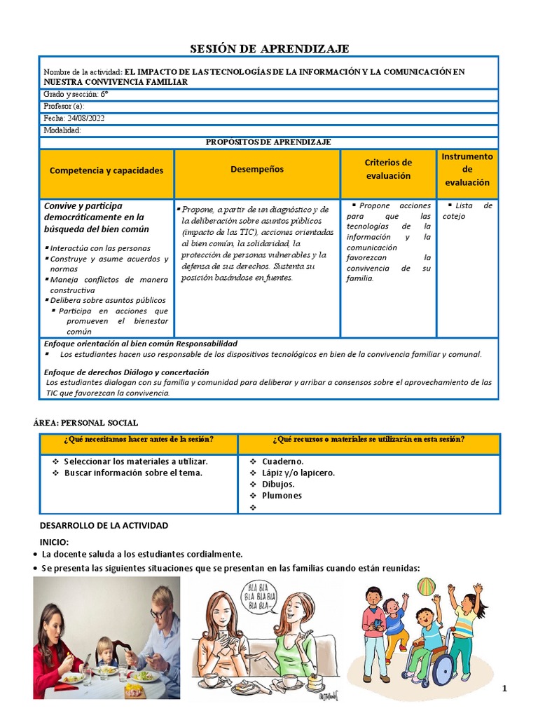 El Impacto de Las Tic en Nuestra Convivencia Familiar | Descargar ...