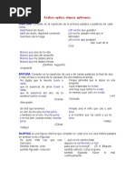 Palabras terminadas en -ción, -sión y -xión | PDF | Artes del Lenguaje ...