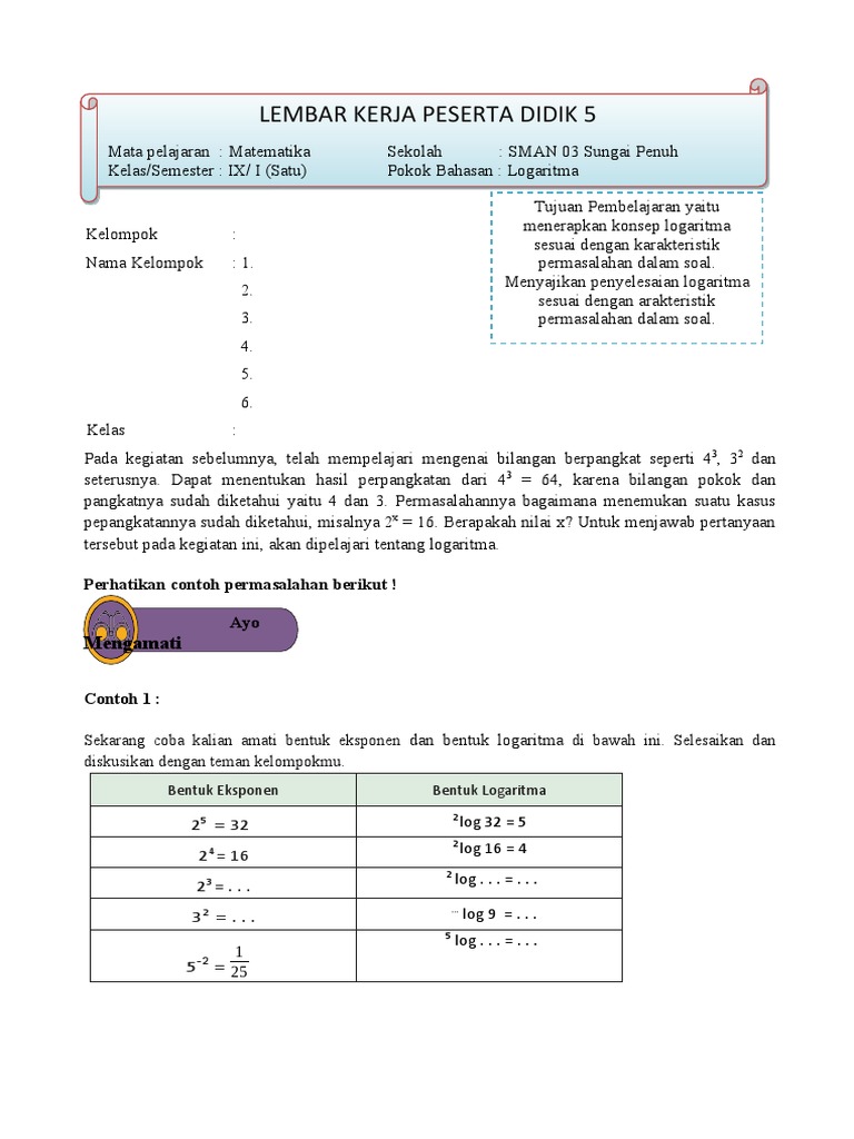 LKPD 5 | PDF