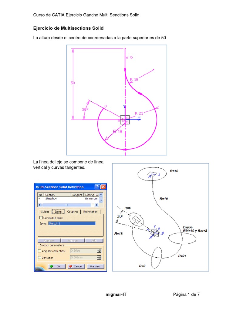 Ejercicio - Multisections-Solid-Surface | PDF