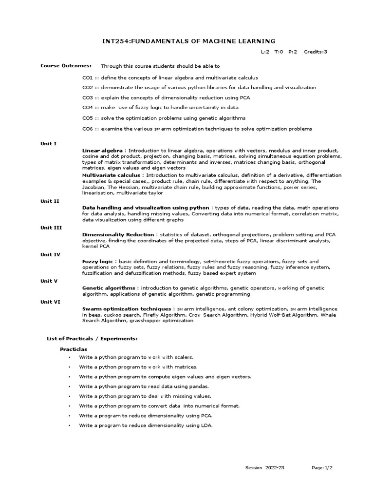 FRM Course Syllabus IPDownload | PDF | Matrix (Mathematics) | Principal ...